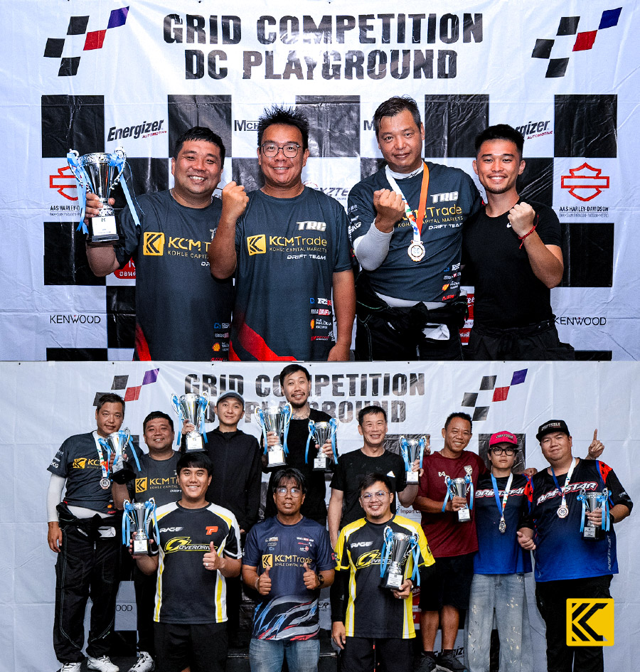 KCM Trade News - KCM Trade x TRC x Harson Tyres Secures Second Place Once Again at Thai Drift Event